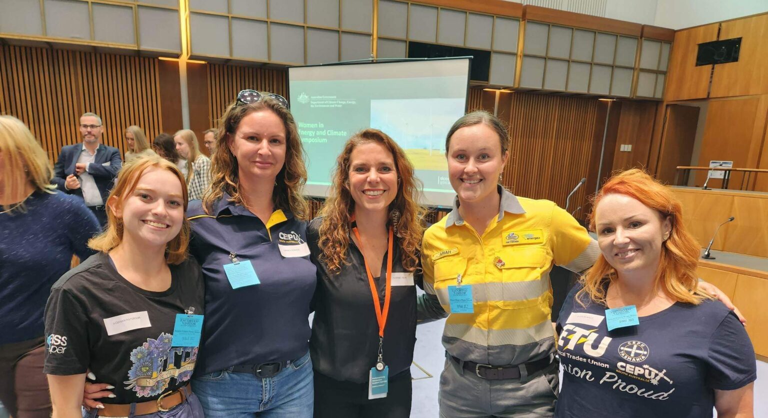 ETU Women make their voices heard at the Women’s Energy Symposium ...