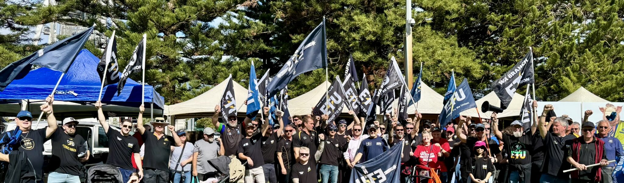 Members fighting for better in the Pilbara - Electrical Trades Union